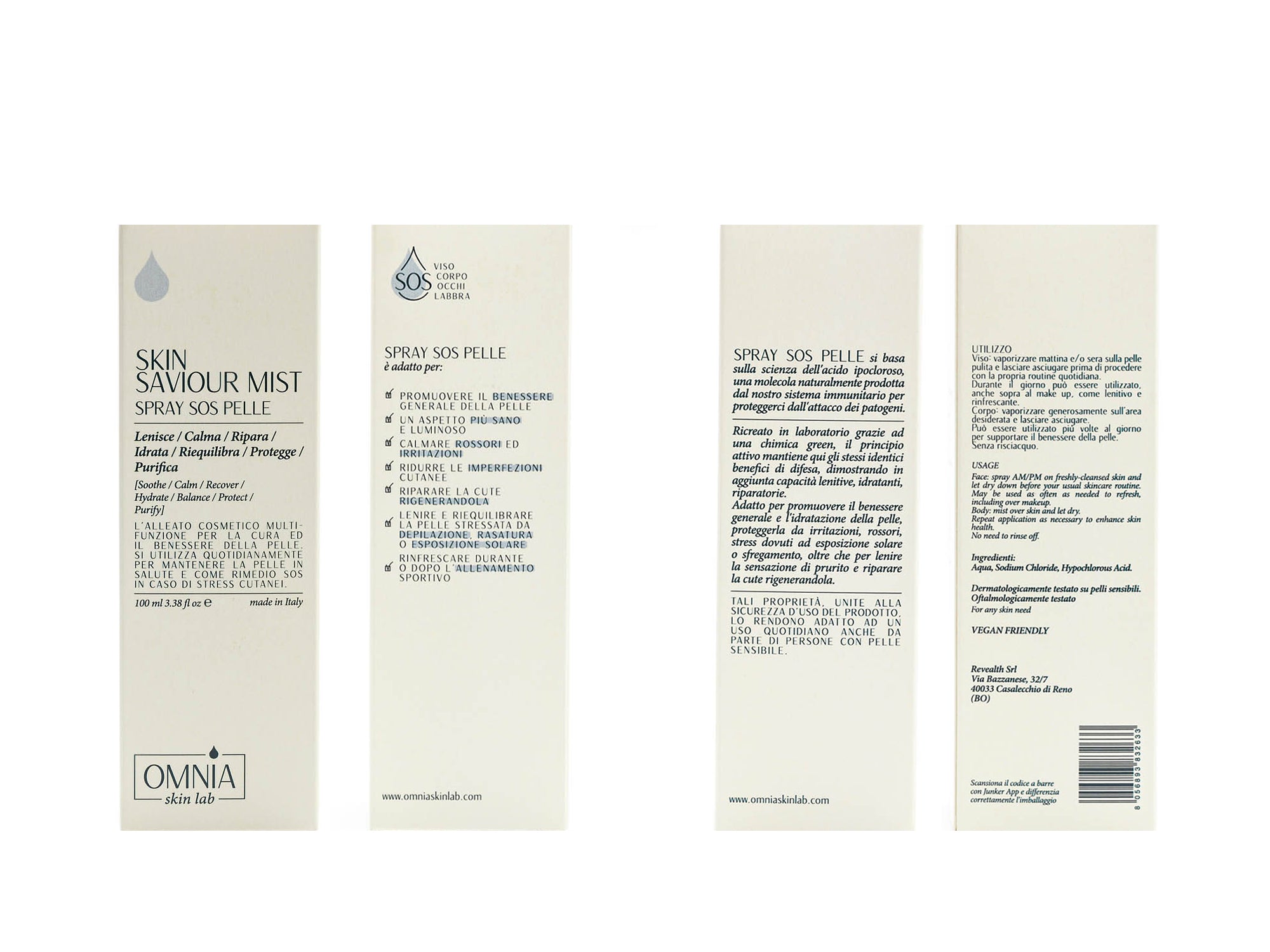 Skin Saviour Mist di Omnia Skinlab